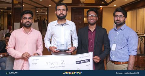 Thank You For Having Us Juniper By Arbisoft It Was An Honour To Be A Part Of The Hackathon