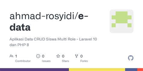 Github Ahmad Rosyidie Data Aplikasi Data Crud Siswa Multi Role