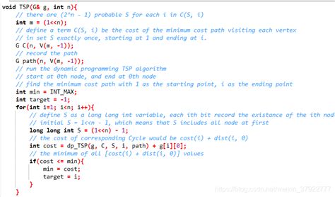 Solve Tsp With Dynamic Programming——动态规划解决旅行商 邮递员 问题 邮递员问题最短路径的动态规划 Csdn博客