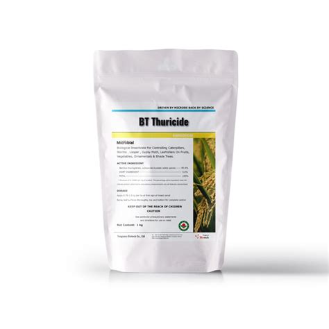 Bacillus Thuringiensis Kurstaki Iu32000mg And Iu16000mg Caterpillar And Moth Biological