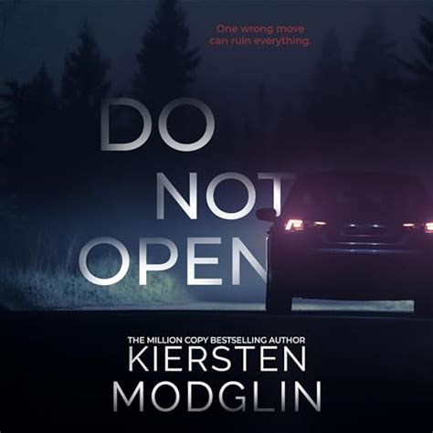 Do Not Open By Kiersten Modglin Audiobook Au