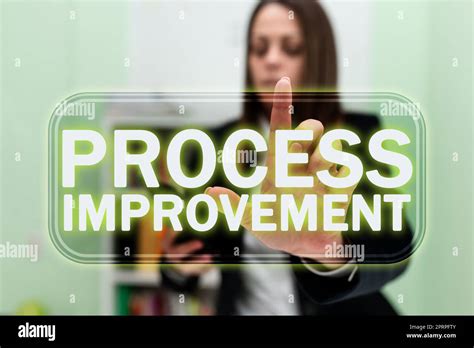 Sign Displaying Process Improvement Business Idea Task Of Identifying Upon Existing Business