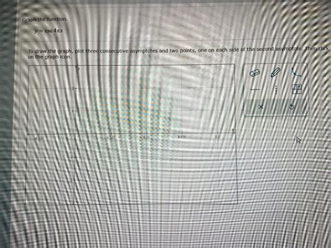 Solved Graph The Function Y Esc 47x To Draw The Graph