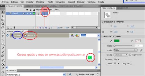 Flash Botones Y Actionscript
