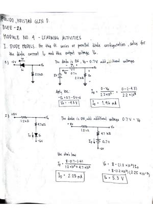 ECE Reference Electronic Circuits Studocu