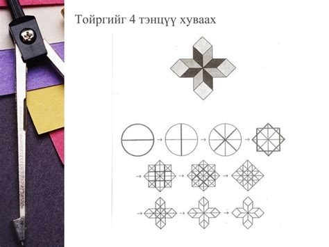 Тойрог тэнцүү хуваах Ppt