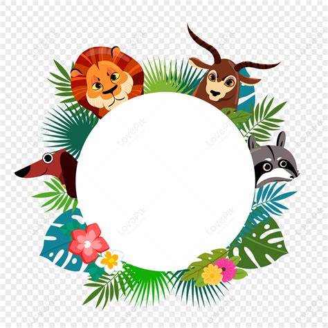 Cartoon Deer Border Images Hd Pictures For Free Vectors Download