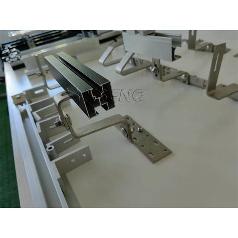 Solar Panel Mounting Rails Corrosion Resistance Solar Pv Rail For Solar Roof Mounting Brackets
