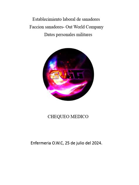 Registro De Los Militares De O W C Pdf