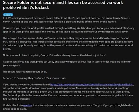 Is Samsungs Secure Folder Really Private Samsung Members