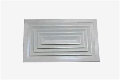 Aluminium Powder Coated Rectangular Ceiling Diffuser For Ac Shape Rectangle At ₹ 750 Sq Ft In