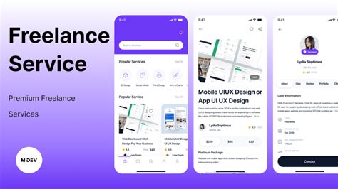 Flutterflow Freelance Service App