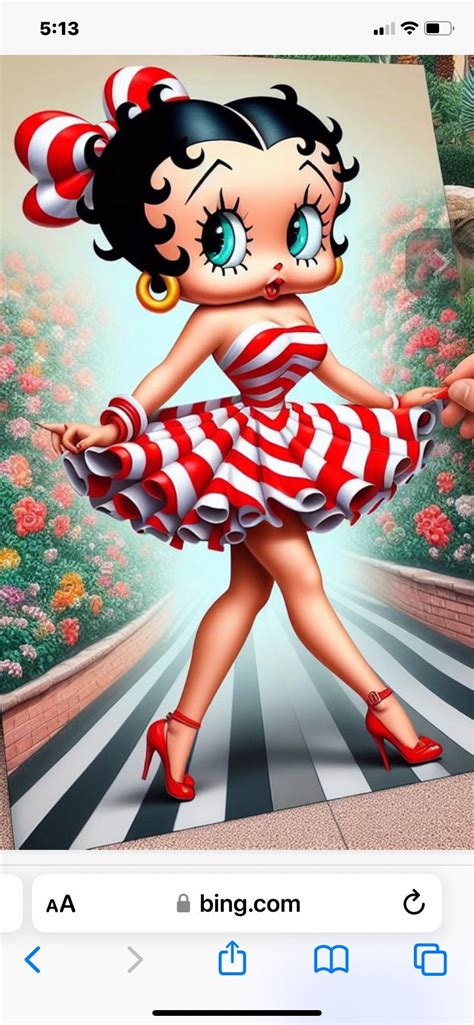 Betty Boop Stunning Creations By Tashar Betty Boop Cartoon Betty