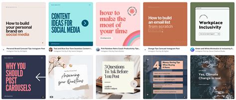 Cara Membuat Carousel Slide Instagram Nyambung Dengan Canva