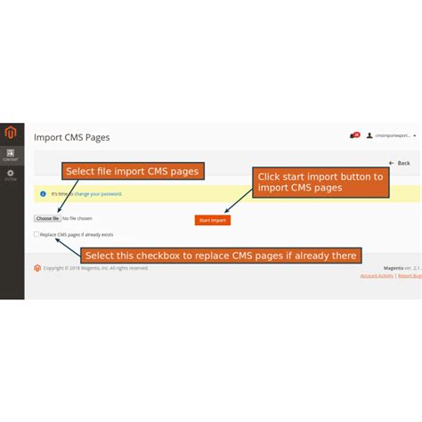 magento 2 cms import export extension bulk import and export extension for magento 2