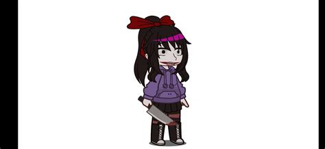 Nina The Killer Creepypasta In Gacha Club Rgachaclub