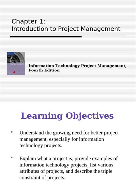 Ch01 Introduction To Project Management Pdf Project Management