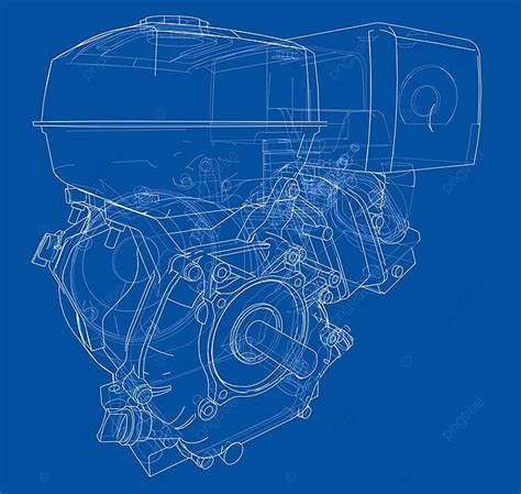 Engine Sketch Vector Blueprint Ink Background Vector Blueprint Ink Background Png And Vector
