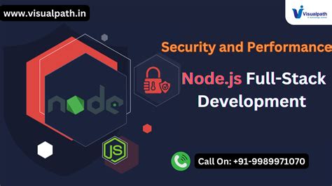 Advanced Nodejs Full Stack Development Security And Performance Best Software Training