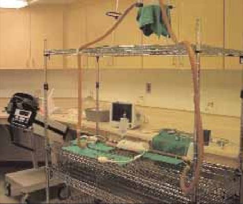 Experimental Model Of A Mock Circulatory Flow Loop Assembled To Measure