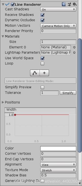 使用unity实现画图（linerenderer组件）unity Linerenderer 清除 Csdn博客