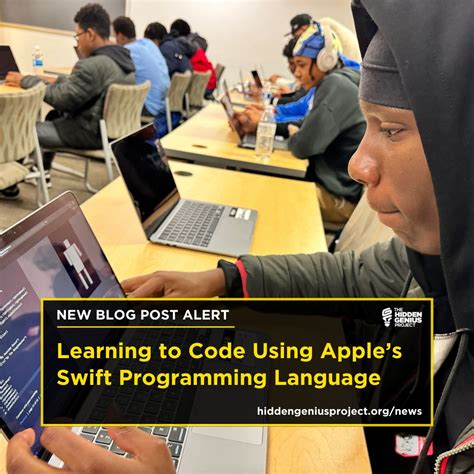 The Hidden Genius Project On Linkedin Appleswift Learntocode