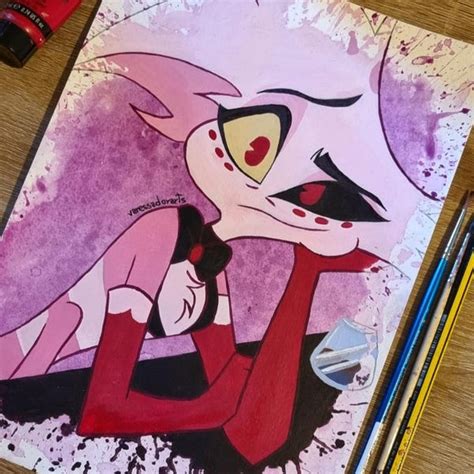 Angel Dust Fanart Etsy