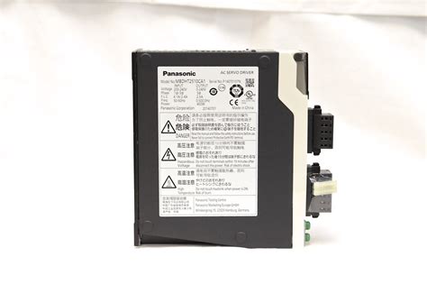 Panasonic 400w 1 2hp Ac Servo Driver Mbdht2510ca1 Mbdht2510 1ph 3ph Eisen Machinery Inc
