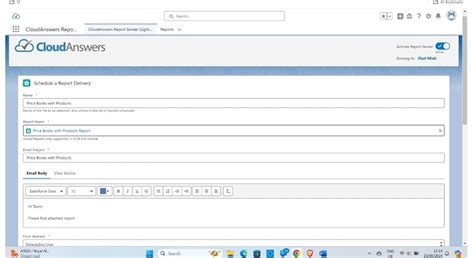 Day 20 Of The 30learn30 Challenge Cloud Answers Report Sender Jilad Miah Posted On The Topic