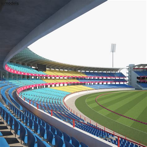 Niranjan Shah Stadium 3d Model Download Stadium On