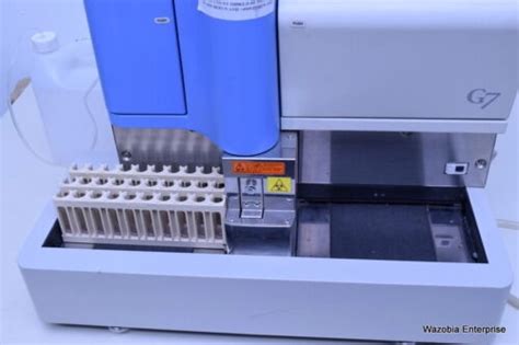 Tosoh G7 Automated Hplc Glycohemoglobin Analyzer H