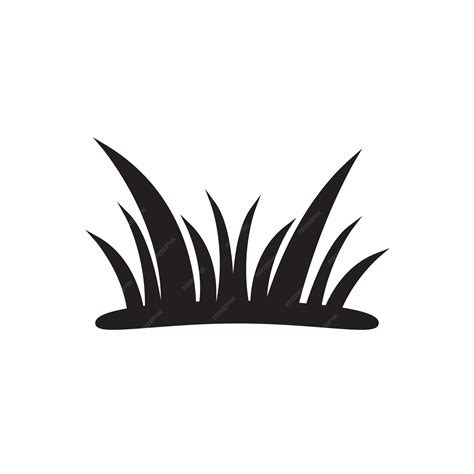 Premium Vector Grass Icon Vector Template Logo Trendy Collection Flat