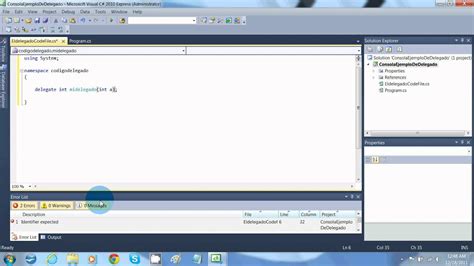 Curso Tutorial De C En Español Capitulo 15 Delegate Delegado Youtube