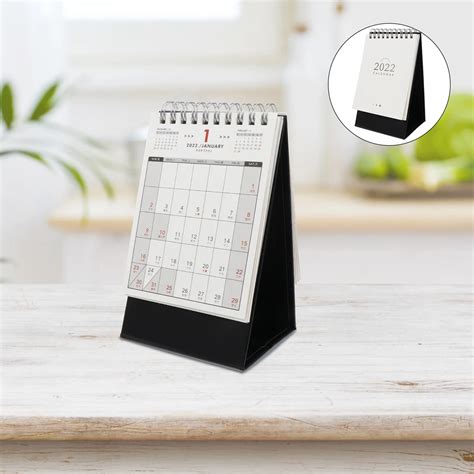 달력 2022 책상 데스크탑 플래너 미니 스탠딩 2021 월간 소형 사무실 테이블 스탠드 캘린더 일정 일일 패드 Aliexpress