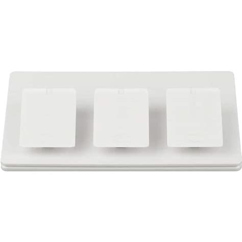 Lutron Caseta Triple Pedestal For Pico Remotes White L Ped3 Wh L