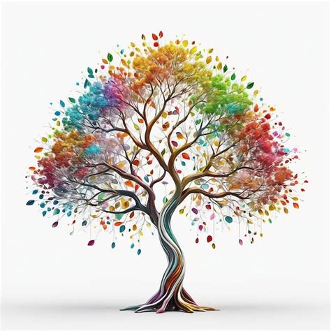 Premium Photo Colorful Trees Premium Photo Colorful Trees