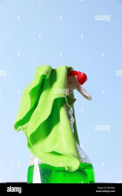 Tools For Cleaning Windows Stock Photo Alamy