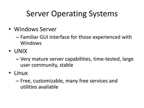 Chapter 1 Introduction To Operating System Pptx