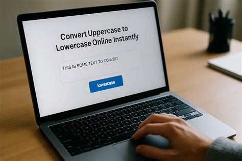 Uppercase To Lowercase Converter — Free Converttextapp