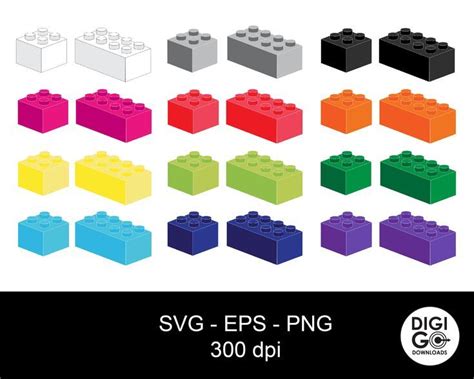 Building Blocks Svg Toy Brick Bricks Svg Building Brick Png