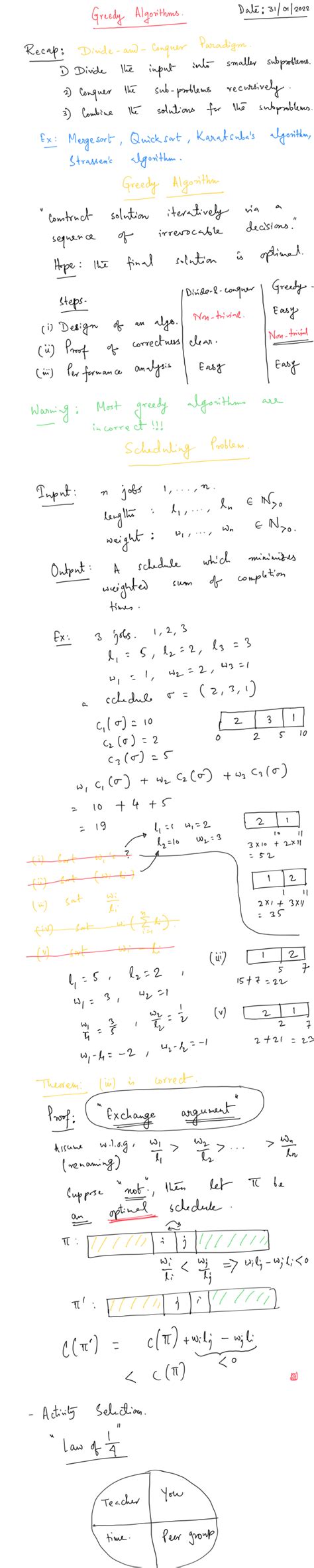 CS21003 Algorithms I Spring 2022