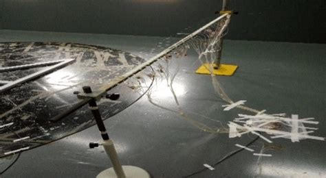 Blade Model And Pressure Tubes Arrangement The Wake Rake Concludes 50