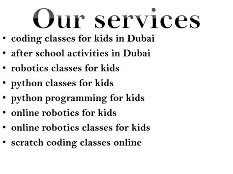Ppt Coding Classes In Dubai Powerpoint Presentation Free Download Id11089842