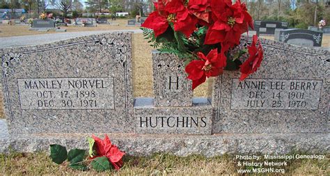 Annie Lee Berry Hutchins 1901 1970 Find A Grave Memorial