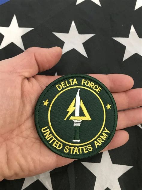 Delta Force Unit Patch Delta Force Combat Applications Group Tier 1 G