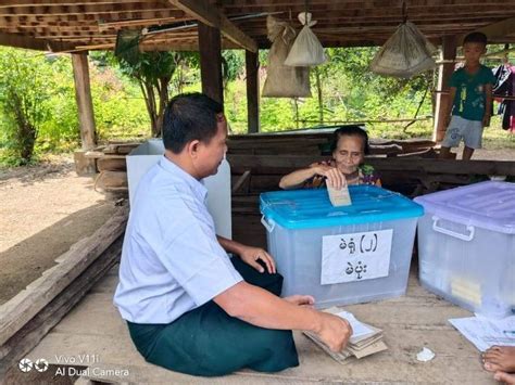 မဲရုံသို့ လာရောက်မဲပေးနိုင်ခြင်းမရှိသည့် ဘိုးဘွားများ၊ မီးဖွားထားသူများ၊ မကျန်းမာသူများအား အိမ