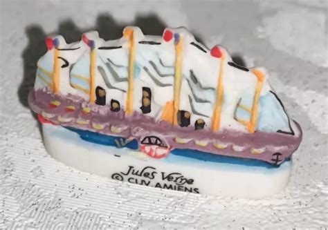 FÈve Rare Bateau Le Greta Eastern De Jules Verne 1867 Eur 350