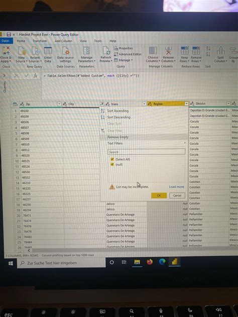 Help How Can I Delete „null“ Values In A Column Rpowerbi