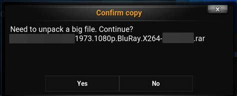 Compressed RAR Files Won T Ask Before They Start To Unpack Issue Xbmc Vfs Rar GitHub