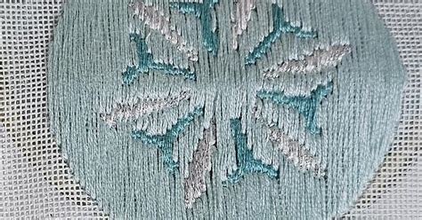 Bothy Threads Advent Calander Day 8 Long Stitch Snowflake ️ Album On Imgur